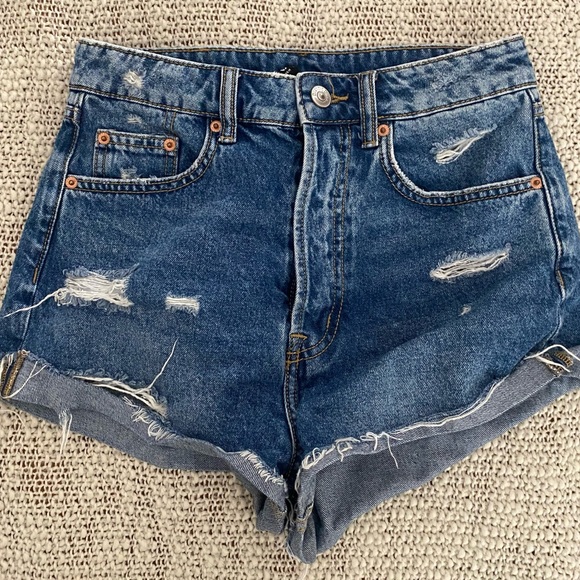 H&M | Shorts | Hm Divided Jean Shorts | Poshmark